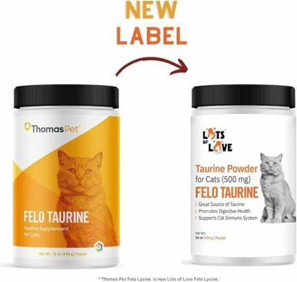 Taurine Powder | Taurine for Cats: Lots of Love Pet Products